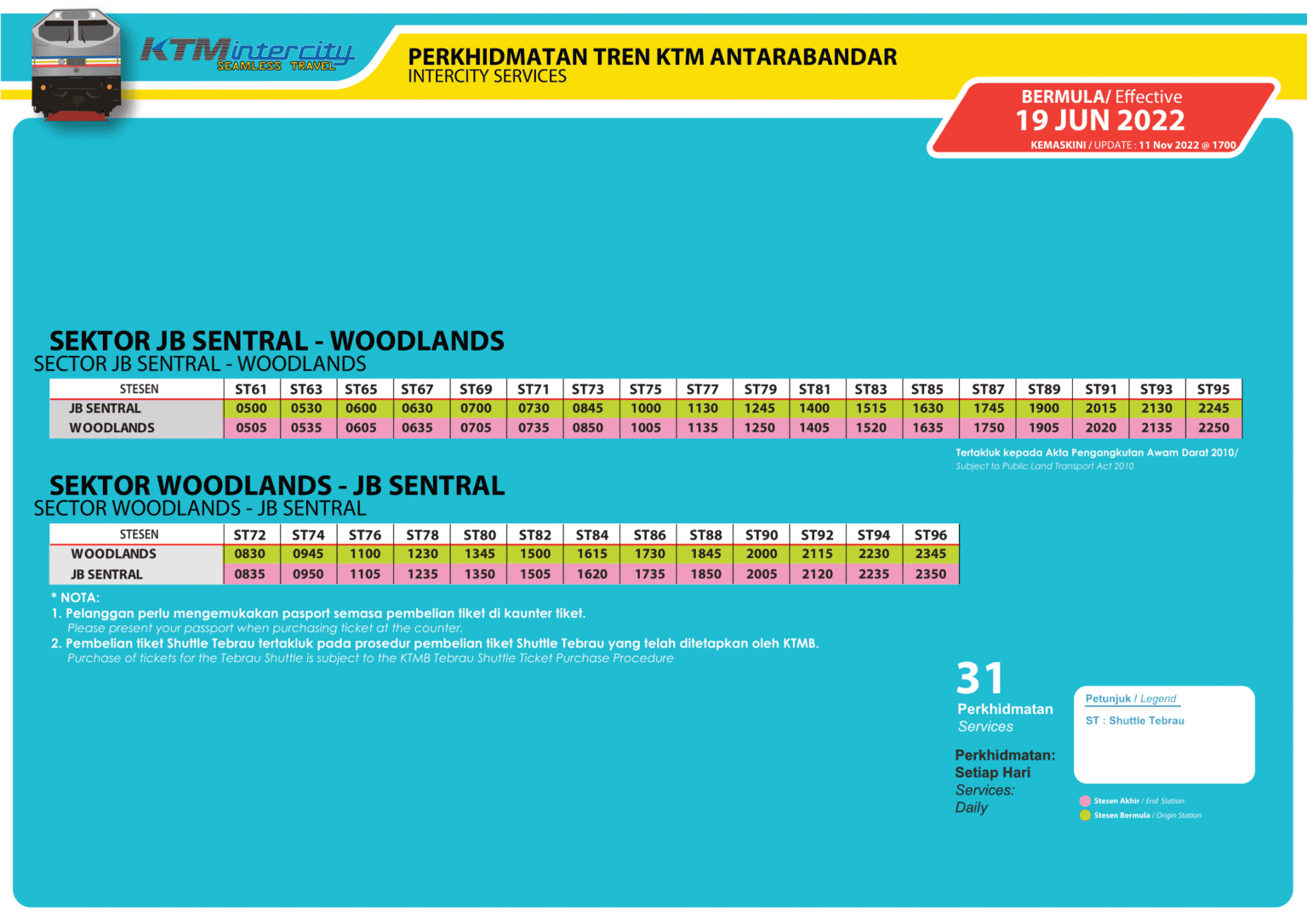 Public Transports in Malaysia: MRT, LRT, KTM, Monorail, BRT