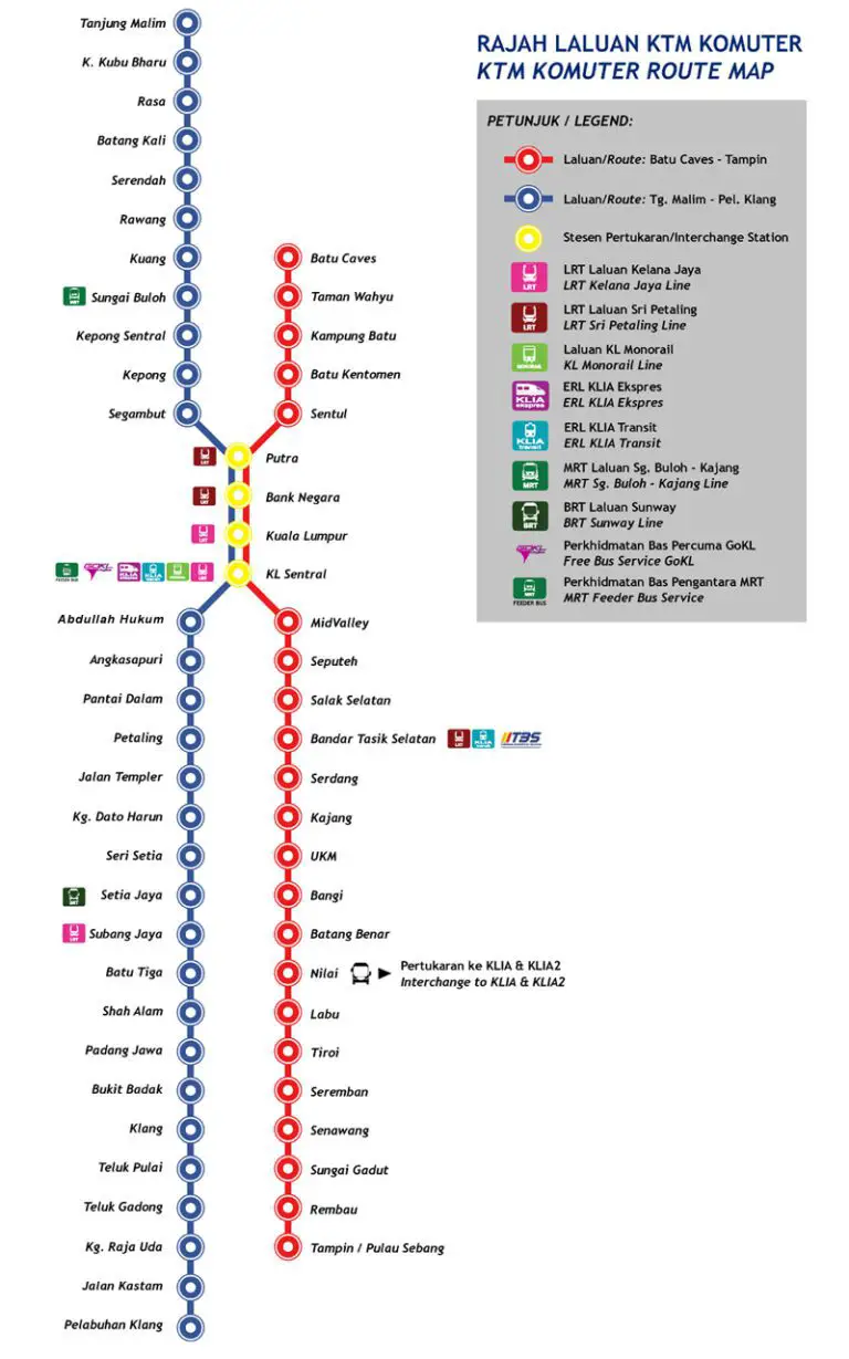 Public Transports in Malaysia: MRT, LRT, KTM, Monorail, BRT