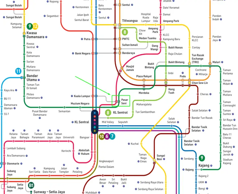 Pasar Seni: LRT, MRT, Cafe, Food & Parking Info!